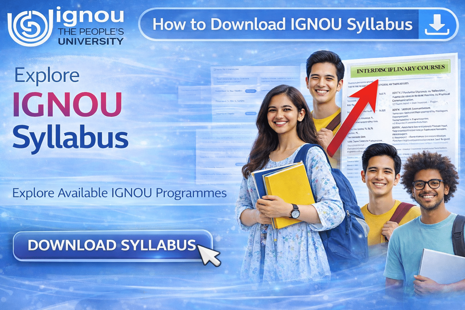 IGNOU Syllabus – Detailed Programme Wise Syllabus